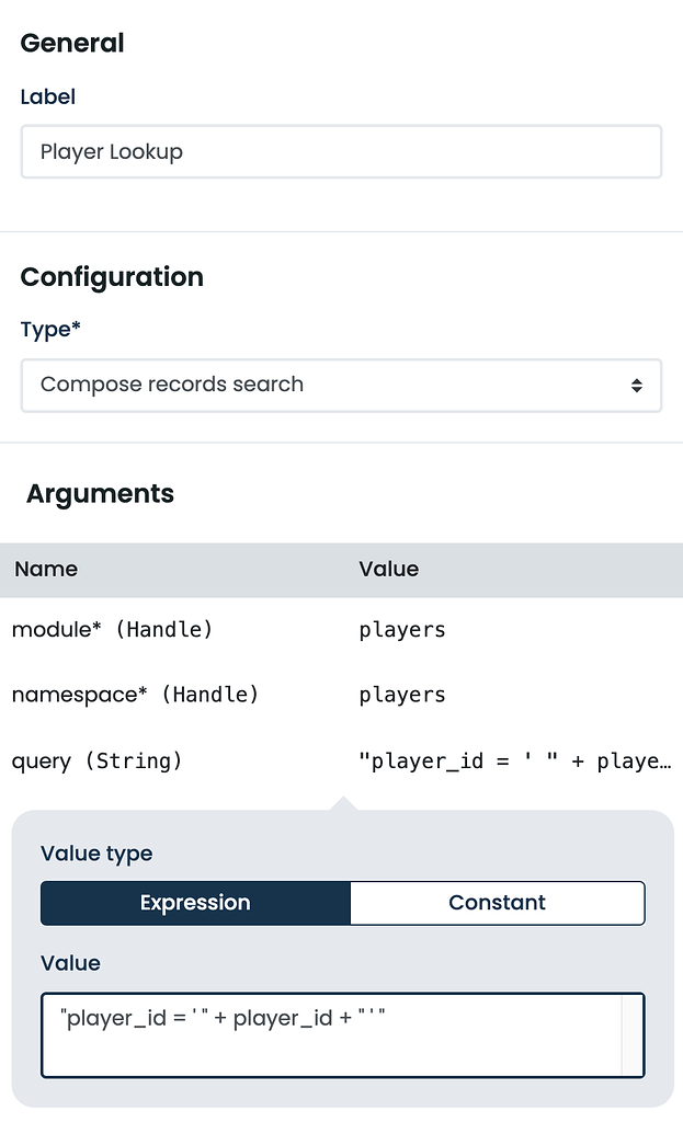 Querying Compose Records In Workflow Workflows Corteza