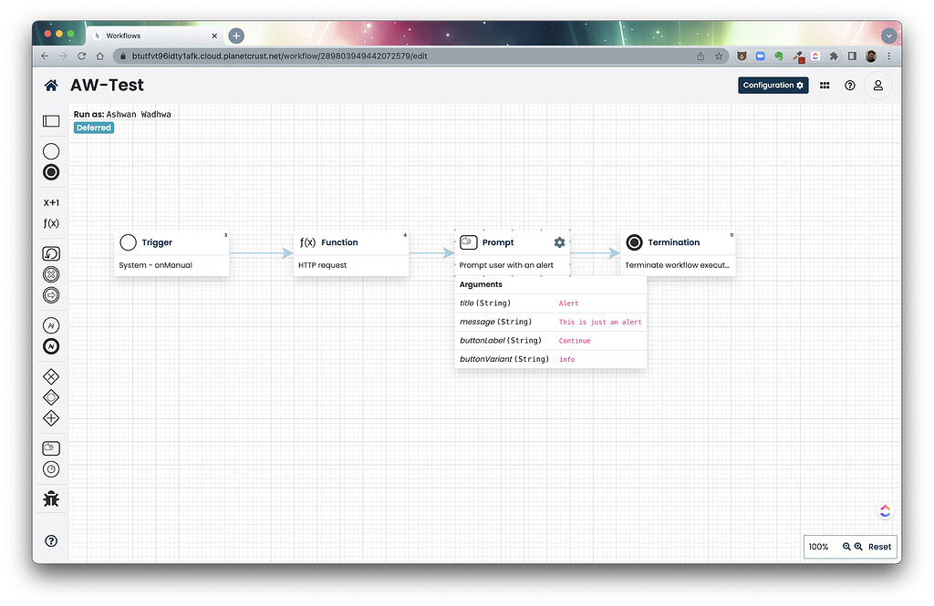 Workflow Debugging - 🧩 Low-Code Development - Corteza