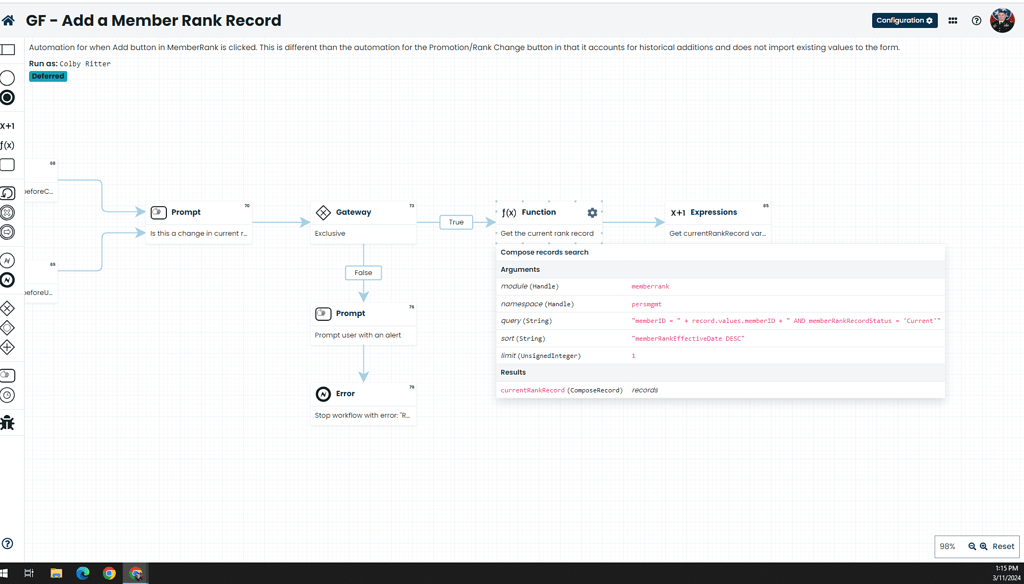 Using the Compose Records Search function - Workflows - Corteza Using the Compose Records Search function - Workflows - Corteza