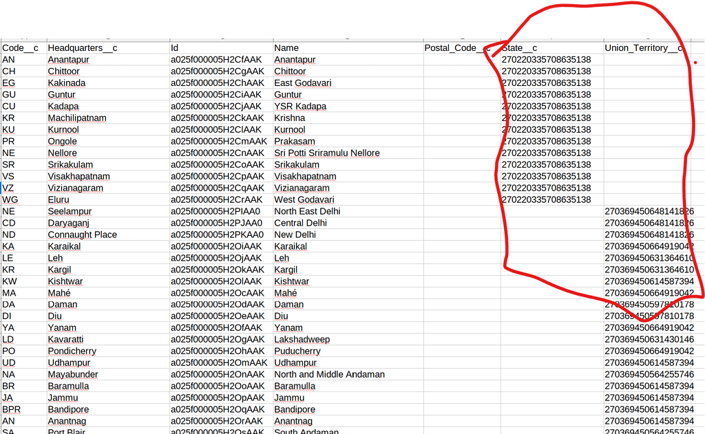 How to Import Records with Record Selector Fields Populated? - Corteza