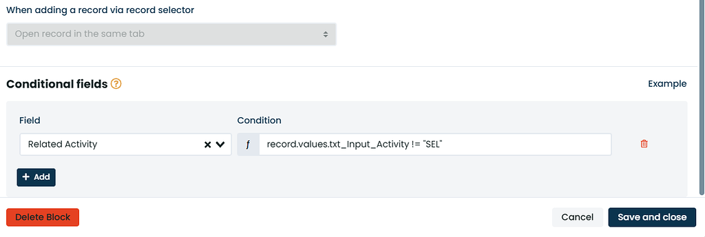 Pre-Filter Records for Record Selector - 🧩 Low-Code Development - Corteza